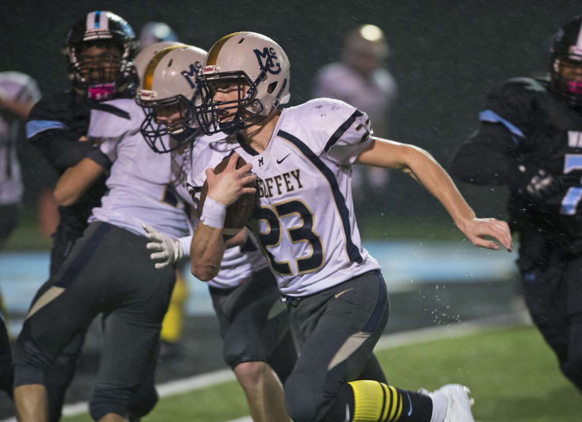High school football notebook: McGuffey’s Clutter chooses football at ...